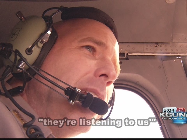 Drug cartel scouts on hilltops in Pinal County