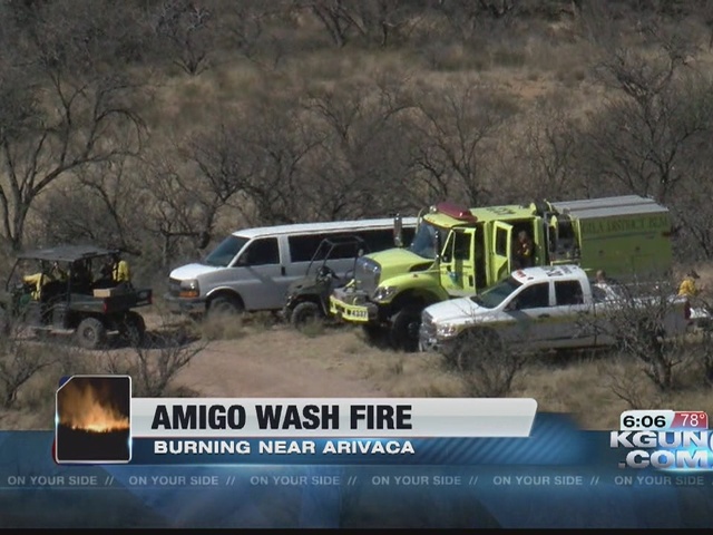 Wildfire near Arivaca now 25 percent contained