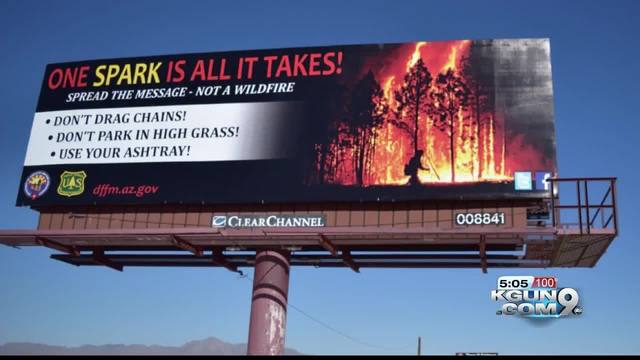 Fire awareness billboards unveiled across the state