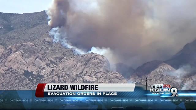 Lizard Fire containment at 15 percent
