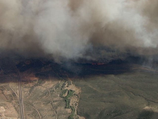 Goodwin Fire burns 20,644 acres: 1% contained, towns evacuated - KGUN9.com