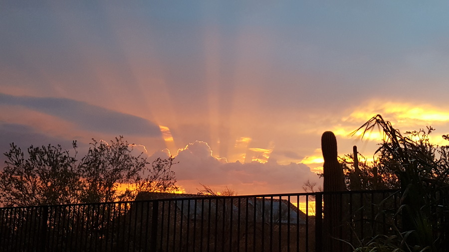 There's nothing quite like a Southern Arizona sunrise or sunset - Gallery