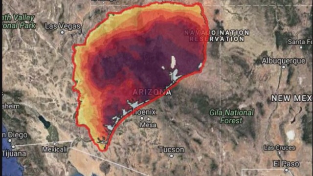 Hurricane Harvey would have put 12 feet of water on Pima County - KGUN9.com