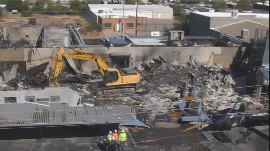 Explosion and fire at Tucson factory - KGUN9.com