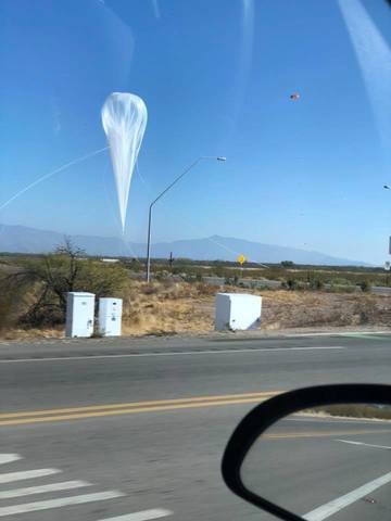 Damage reported in, around World View following balloon rupture - KGUN9.com