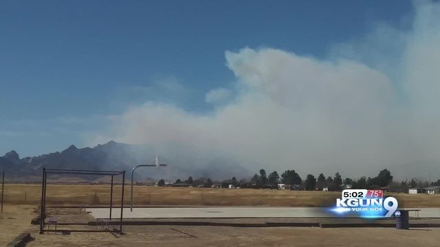 Fast-moving Knob Hill fire now 74 percent contained - KGUN9.com