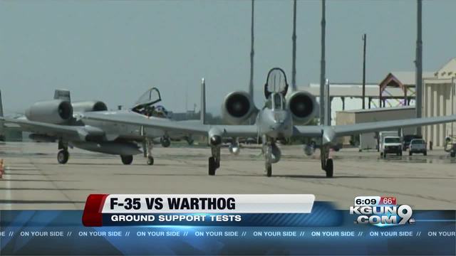 A-10 vs F-35: Ground support competition coming up - KGUN9.com