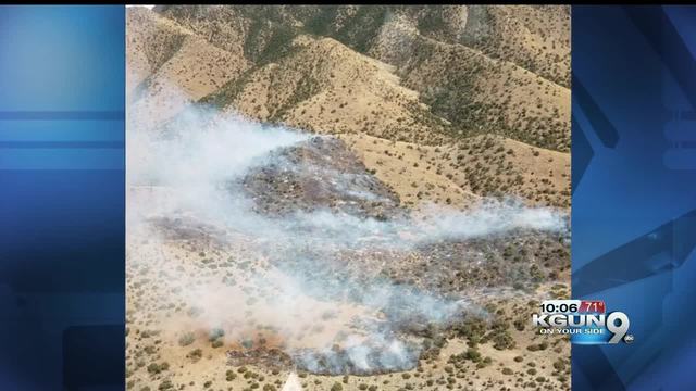 Woodward fire grows to 100 acres on the west side of the Huachuca ...