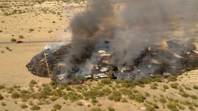 Fire in Cochise County destroys multiple structures - KGUN9.com