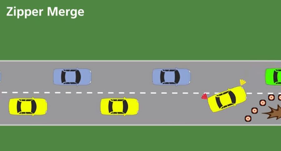 What's a 'zipper merge'? Tucson officials push traffic technique in ...